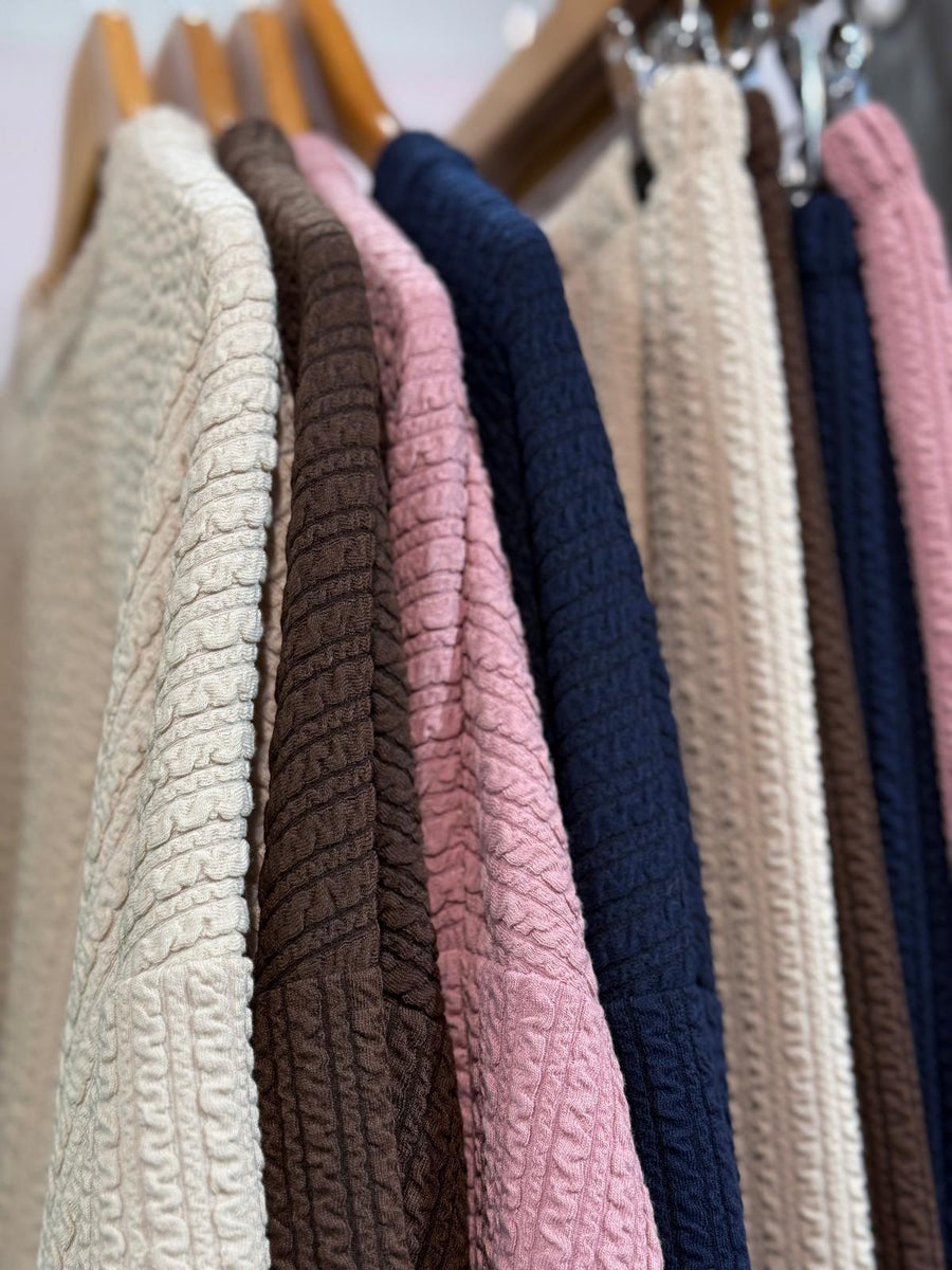 Wilma ~ Waffle Suit – Dizzy Fashions