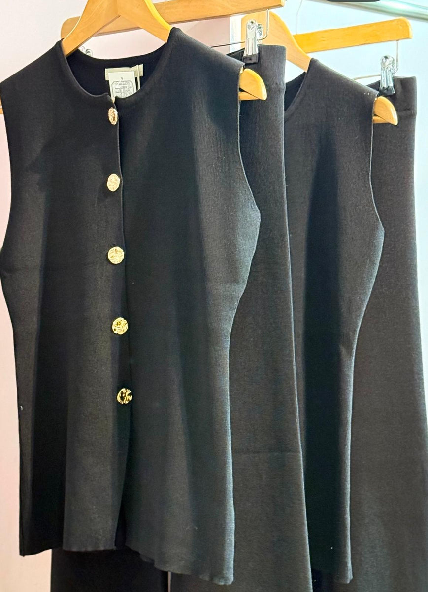 Lexie ~ Gold Button Suit – Dizzy Fashions